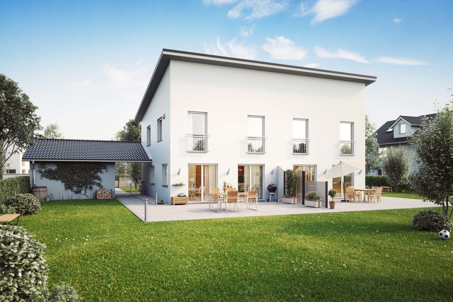 Hausdach: Arten, Formen und Funktionen